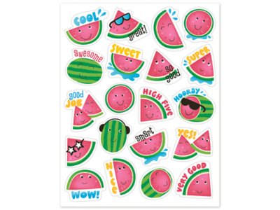 Watermelon-Scented Motivational Stickers at Lakeshore Learning
