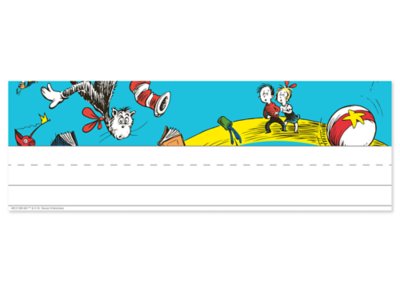Dr. Seuss™ Cat in the Hat™ Self-Adhesive Nameplates at Lakeshore Learning
