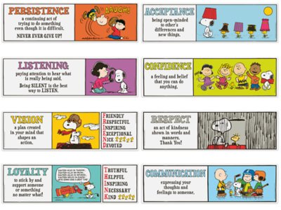 Peanuts® Character Building Bulletin Board Set at Lakeshore Learning