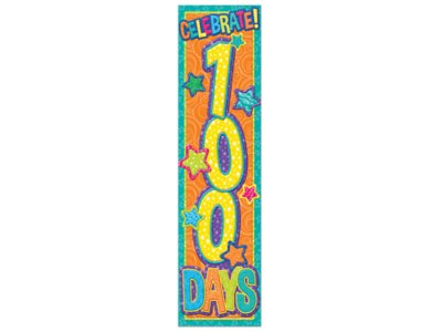 Color My World 100 Days Banner at Lakeshore Learning