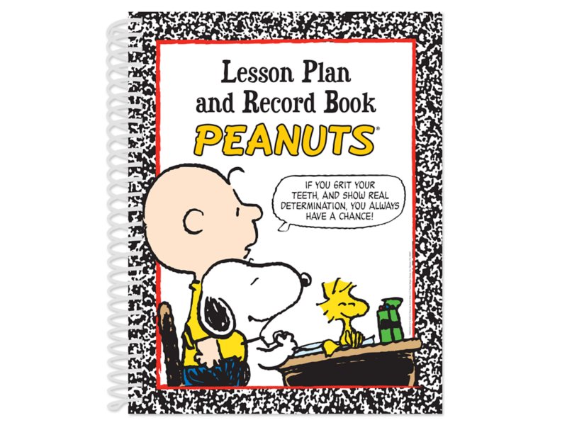 Peanuts® Lesson Plan & Record Book at Lakeshore Learning