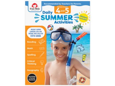 Daily Summer Activity Book - Gr. 4-5 at Lakeshore Learning