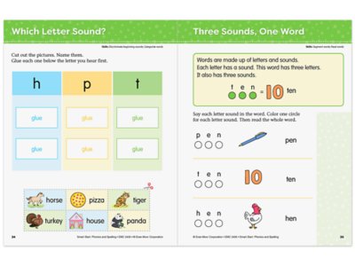 Phonics and Spelling Smart Start Workbook - Pre K at Lakeshore Learning