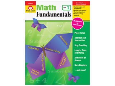Math Fundamentals Workbook - Gr. 1 at Lakeshore Learning