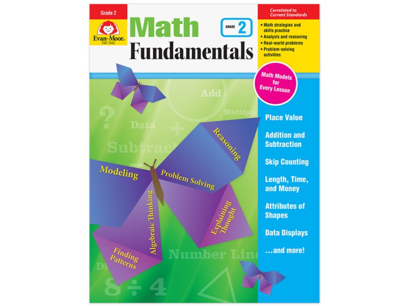Math Fundamentals Workbook - Gr. 2 at Lakeshore Learning