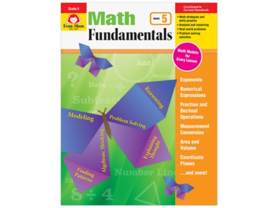 Math Fundamentals Workbook - Gr. 5 at Lakeshore Learning