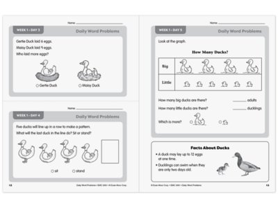 Daily Word Problems Workbook - Gr. 1 at Lakeshore Learning