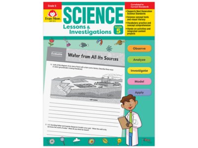 Science Lessons & Investigations Workbook - Gr. 5 at Lakeshore Learning