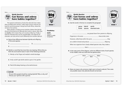 Daily Science Reproducible Activities Workbook - Gr. 6 at Lakeshore ...