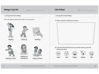 Social and Emotional Learning Activity Workbook - Pre K-K at Lakeshore ...
