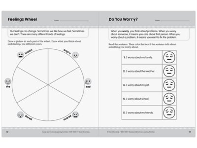 Social and Emotional Learning Activity Workbook - Gr. 1-2 at Lakeshore ...