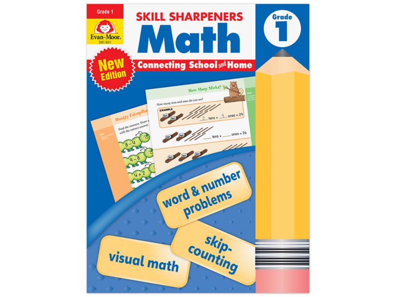 Math Skill Sharpeners Workbook - Gr. 1 at Lakeshore Learning