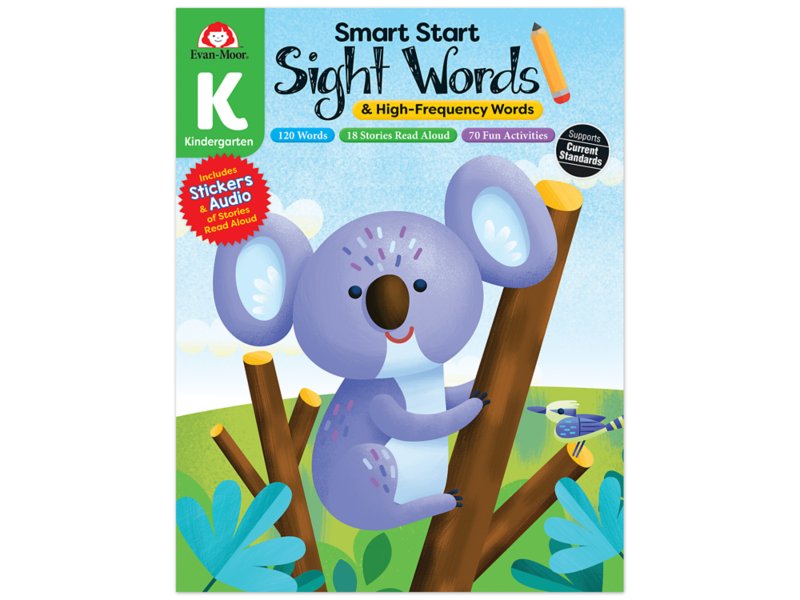 Sight-Words Smart Start Workbook - Kindergarten at Lakeshore Learning