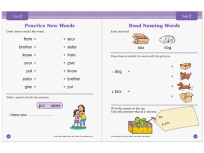 Sight-Words Smart Start Workbook - Kindergarten at Lakeshore Learning