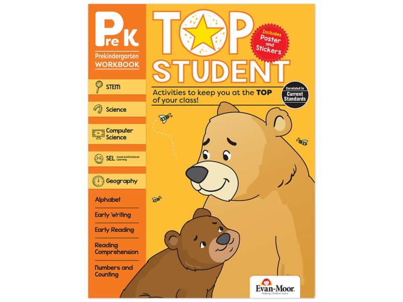 Top Student Workbook - Pre K-K at Lakeshore Learning