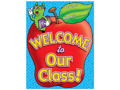 Welcome to Our Class! Poster at Lakeshore Learning