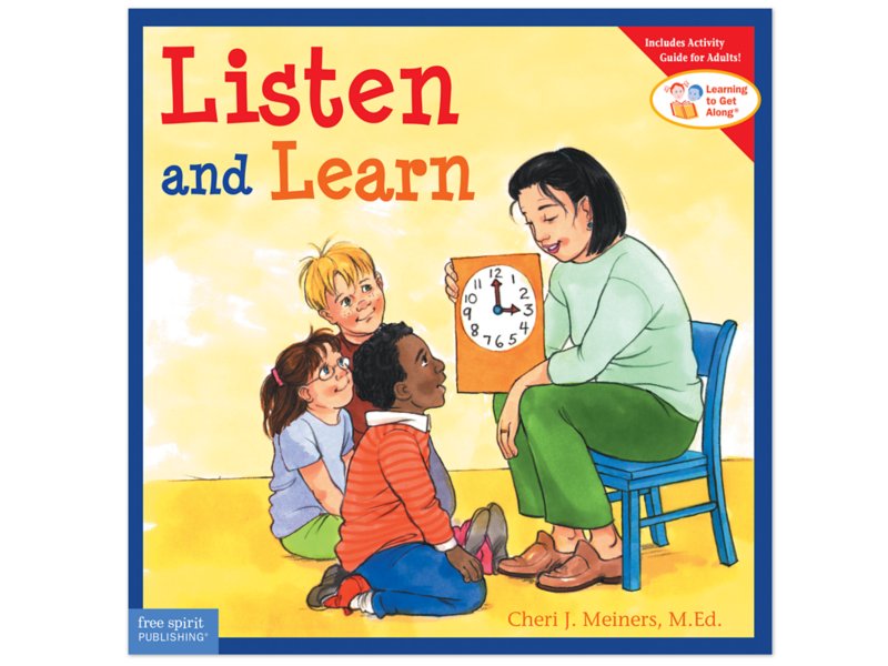 Listen and Learn Paperback Book at Lakeshore Learning
