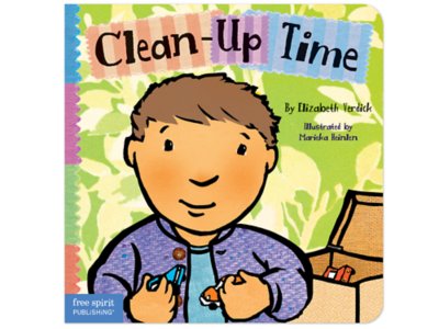 Clean-Up Time Board Book at Lakeshore Learning