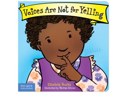 Voices Are Not for Yelling Board Book at Lakeshore Learning
