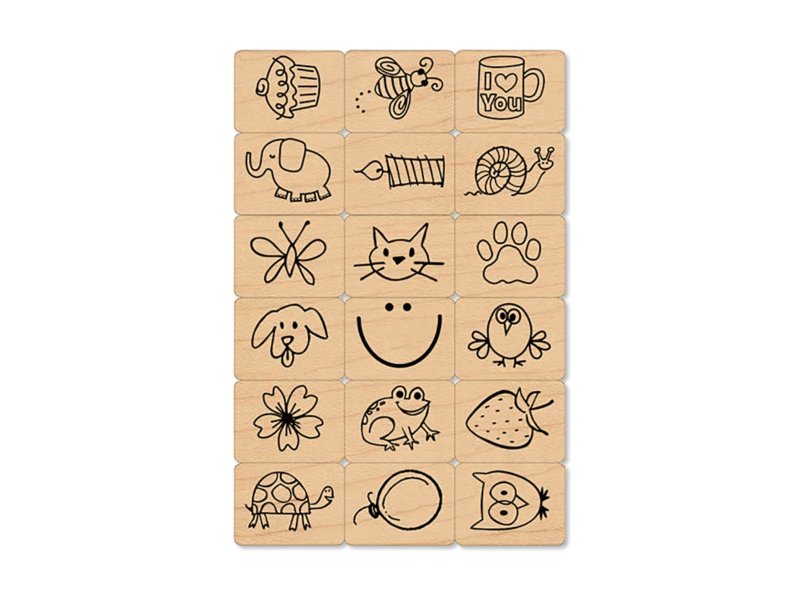 Fun Stuff Stamps & Ink Set at Lakeshore Learning