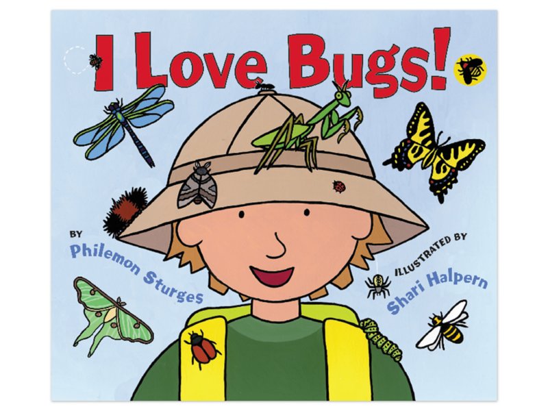 I Love Bugs! Hardcover Book at Lakeshore Learning