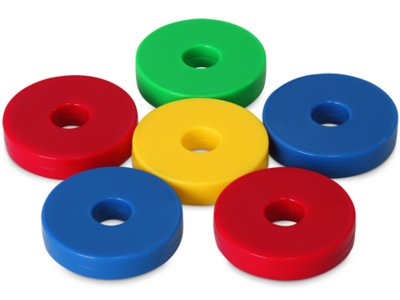 Ring Magnets - Set of 6 at Lakeshore Learning