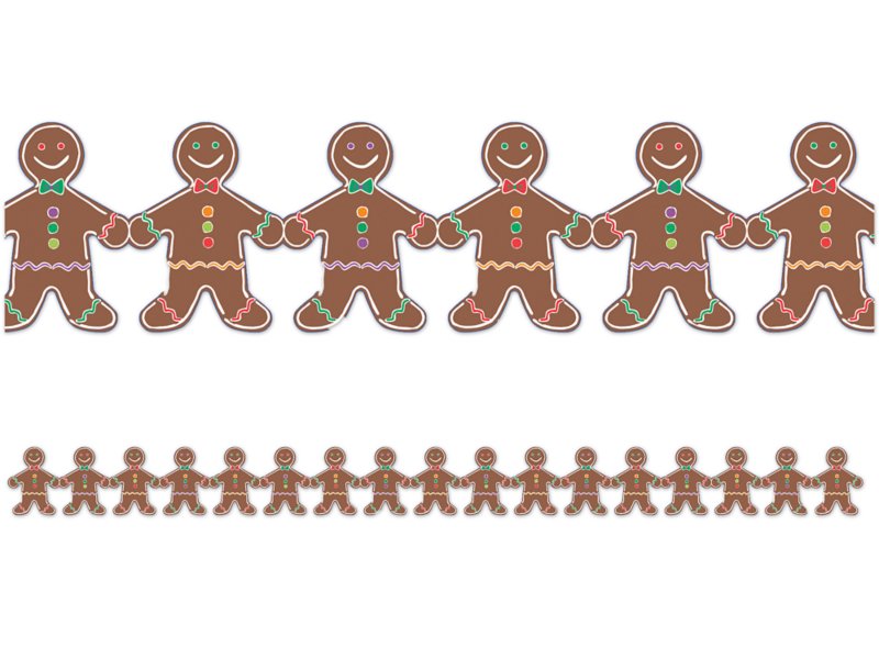 Gingerbread Man Border at Lakeshore Learning