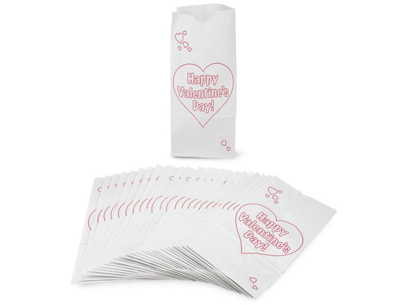 Design-Your-Own Valentine’s Day Bags - Set of 25 at Lakeshore Learning