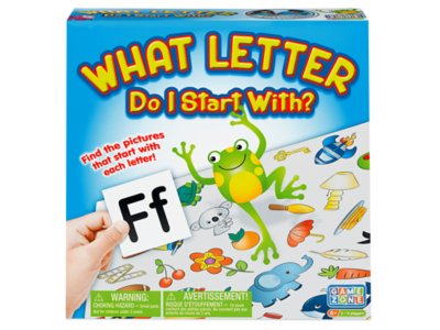 What Letter Do I Start With? Game at Lakeshore Learning