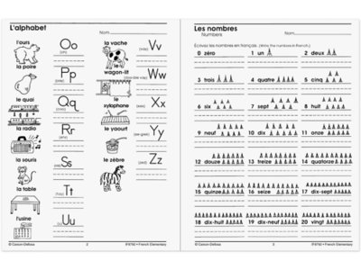The 100+ Series™ French Workbook at Lakeshore Learning