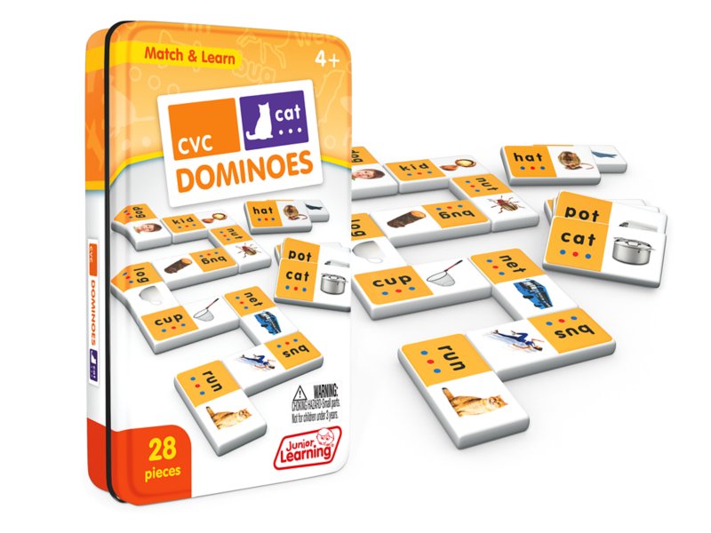 Mastering CVC Words Dominoes at Lakeshore Learning