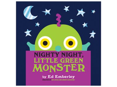 Nighty Night, Little Green Monster Hardcover Book at Lakeshore Learning
