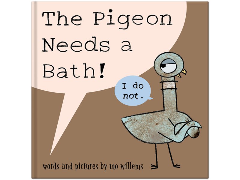 The Pigeon Needs A Bath