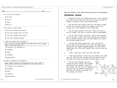 Reading Practice Workbook - Gr. 3 at Lakeshore Learning
