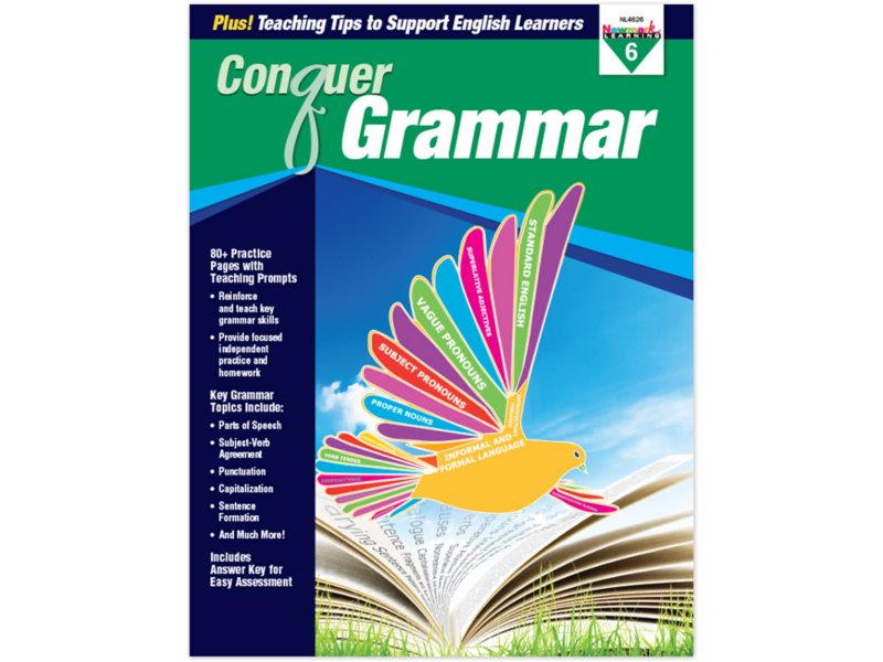 Conquer Grammar Workbook at Lakeshore Learning