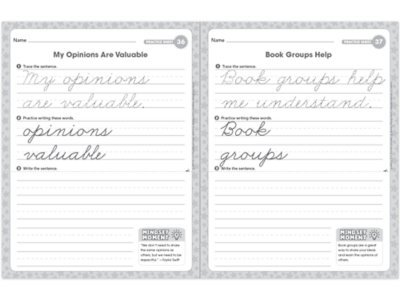 Cursive Writing Practice Workbook - Gr. 2-3 at Lakeshore Learning