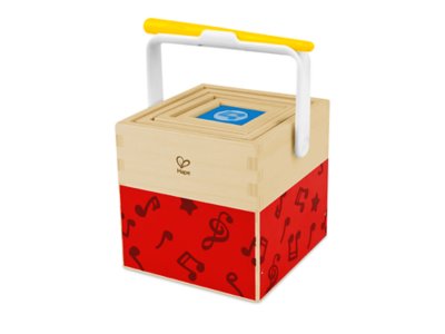 Stacking Music Blocks at Lakeshore Learning