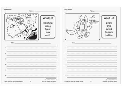 Story Starter Workbook at Lakeshore Learning