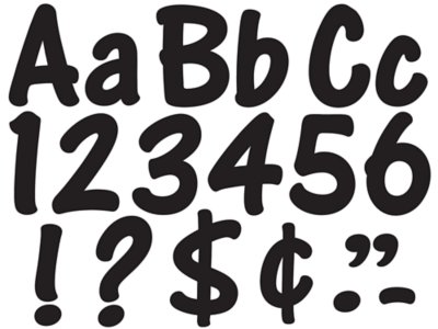 Punch-Out Letters | Classroom Bulletin Board Decor | Lakeshore®