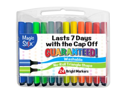 Magic Stix™ Washable Markers - Set of 24 at Lakeshore Learning
