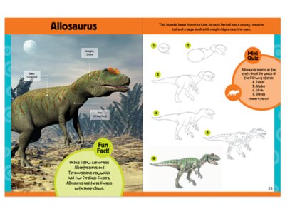Learn to Draw Dinosaurs Activity Book at Lakeshore Learning