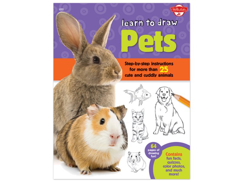 Learn to Draw Pets Activity Book at Lakeshore Learning