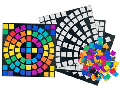 Colorful Mosaic Tiles Kit at Lakeshore Learning
