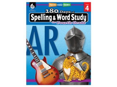 180 Days of Spelling Workbook - Gr. 4 at Lakeshore Learning