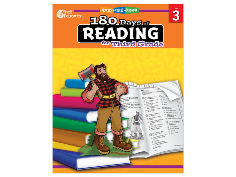 180 Days of Reading Workbook - Gr. 3 at Lakeshore Learning