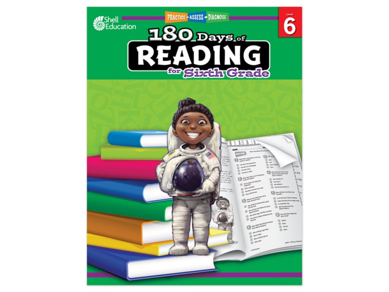 180 Days of Reading Workbook - Gr. 6 at Lakeshore Learning