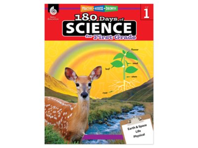 180 Days of Science Workbook - Gr. 1 at Lakeshore Learning