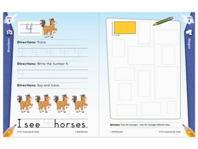 Conquering Pre-Kindergarten Workbook at Lakeshore Learning