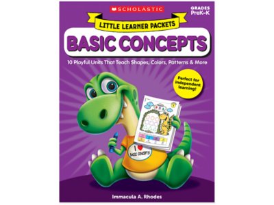 Basic Concepts Little Learner Packets Workbook at Lakeshore Learning