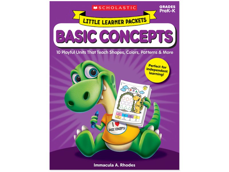 Basic Concepts Little Learner Packets Workbook at Lakeshore Learning